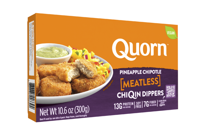 Vegan Meatless Pineapple Chipotle ChiQin Dippers